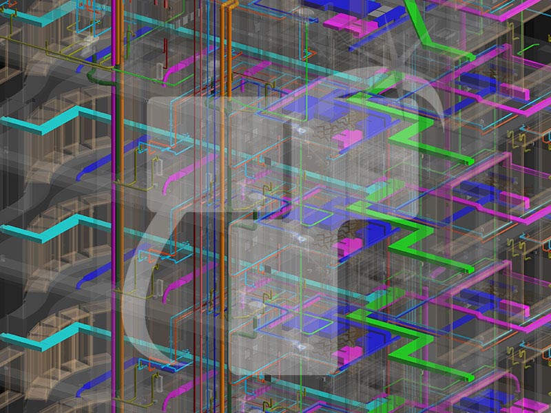 MEP BIM Services & MEP Shop Drawing Samples | TeslaCAD